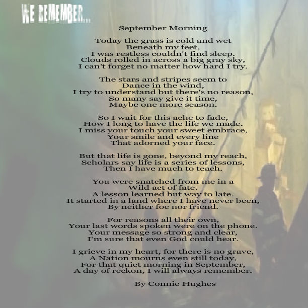 Connie's Spot© Crocheting, Crafting, Creating!: Poem: September Morning©