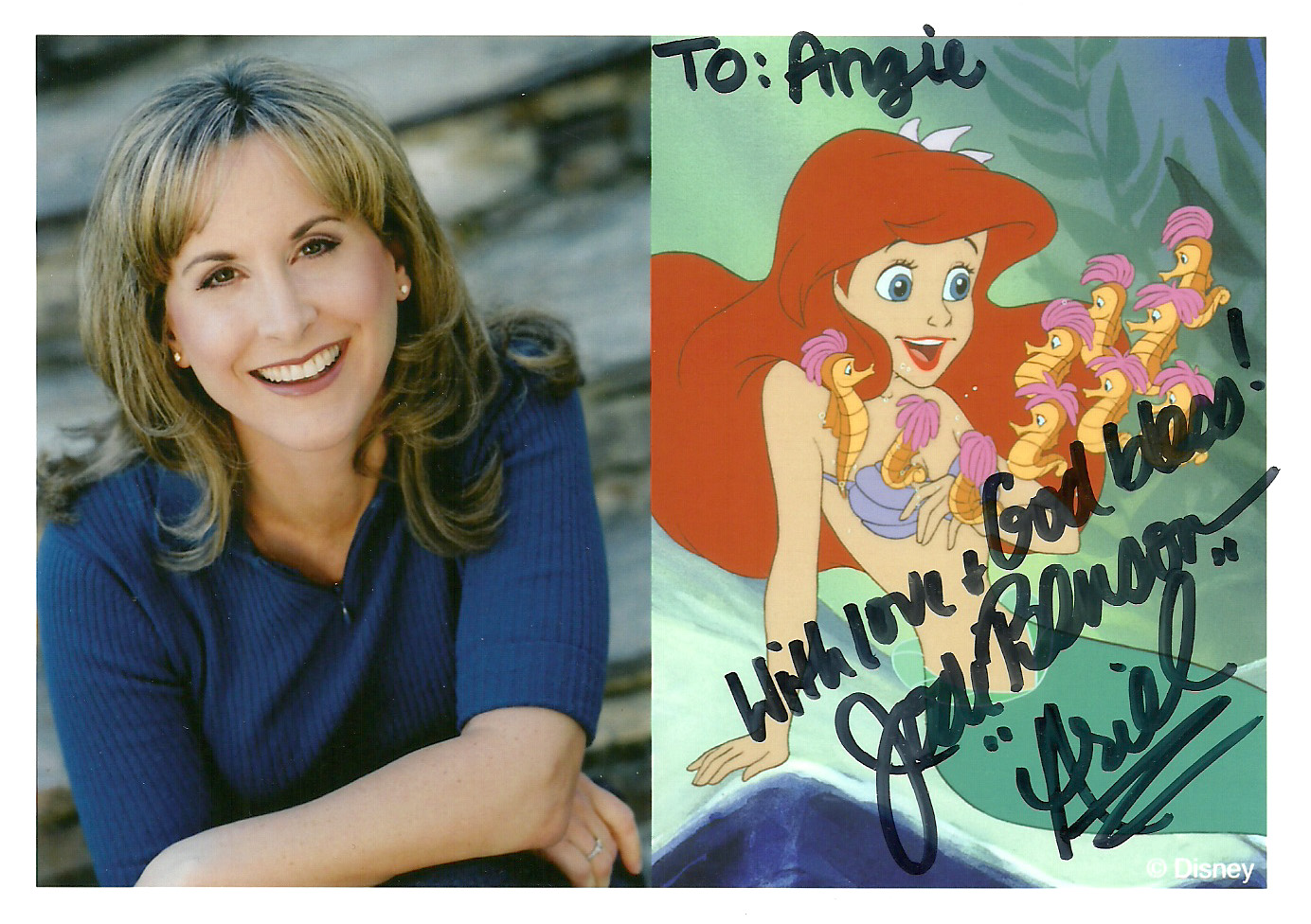 Angie's Autograph Successes: It's Ariel!!!!