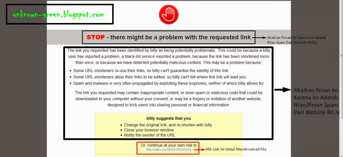 Cara Download Melalui Bit.ly ~ SOBAT UG