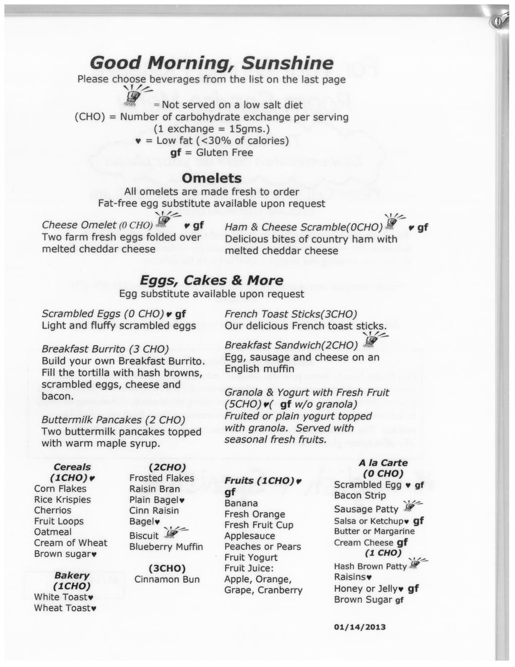 Parents Planning Guide to Rady Children's Hospital: Ordering Food