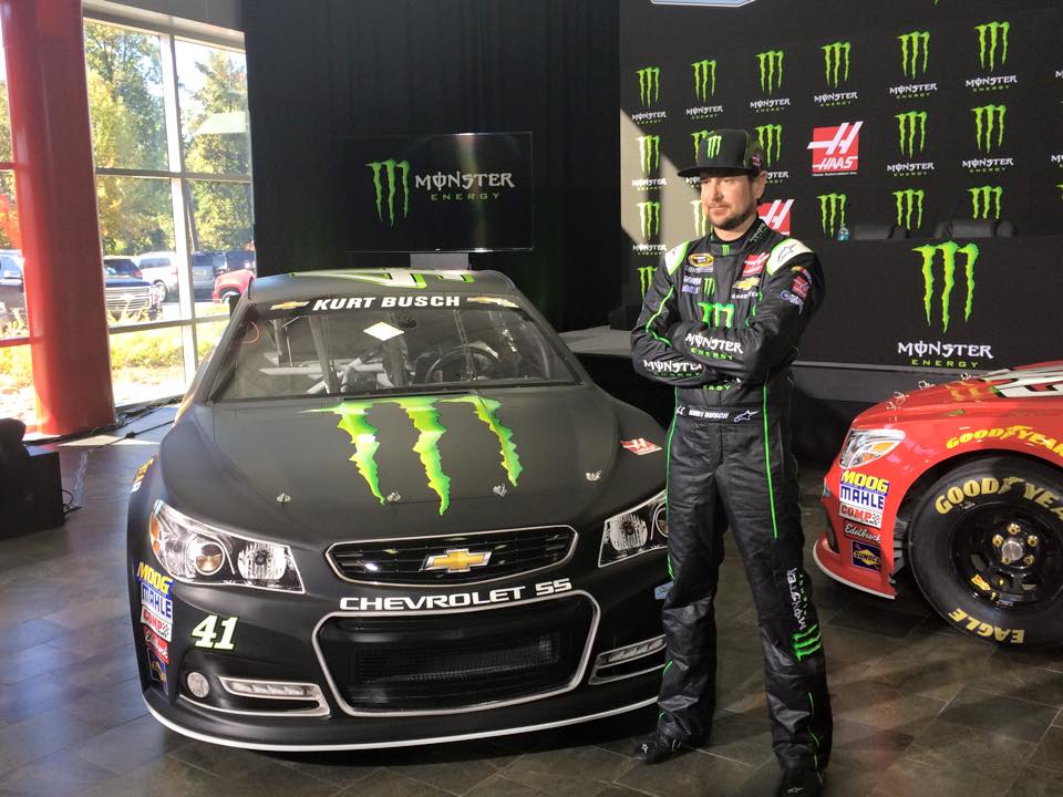 The Godfather's Blog: Monster Energy To Back Kurt Busch