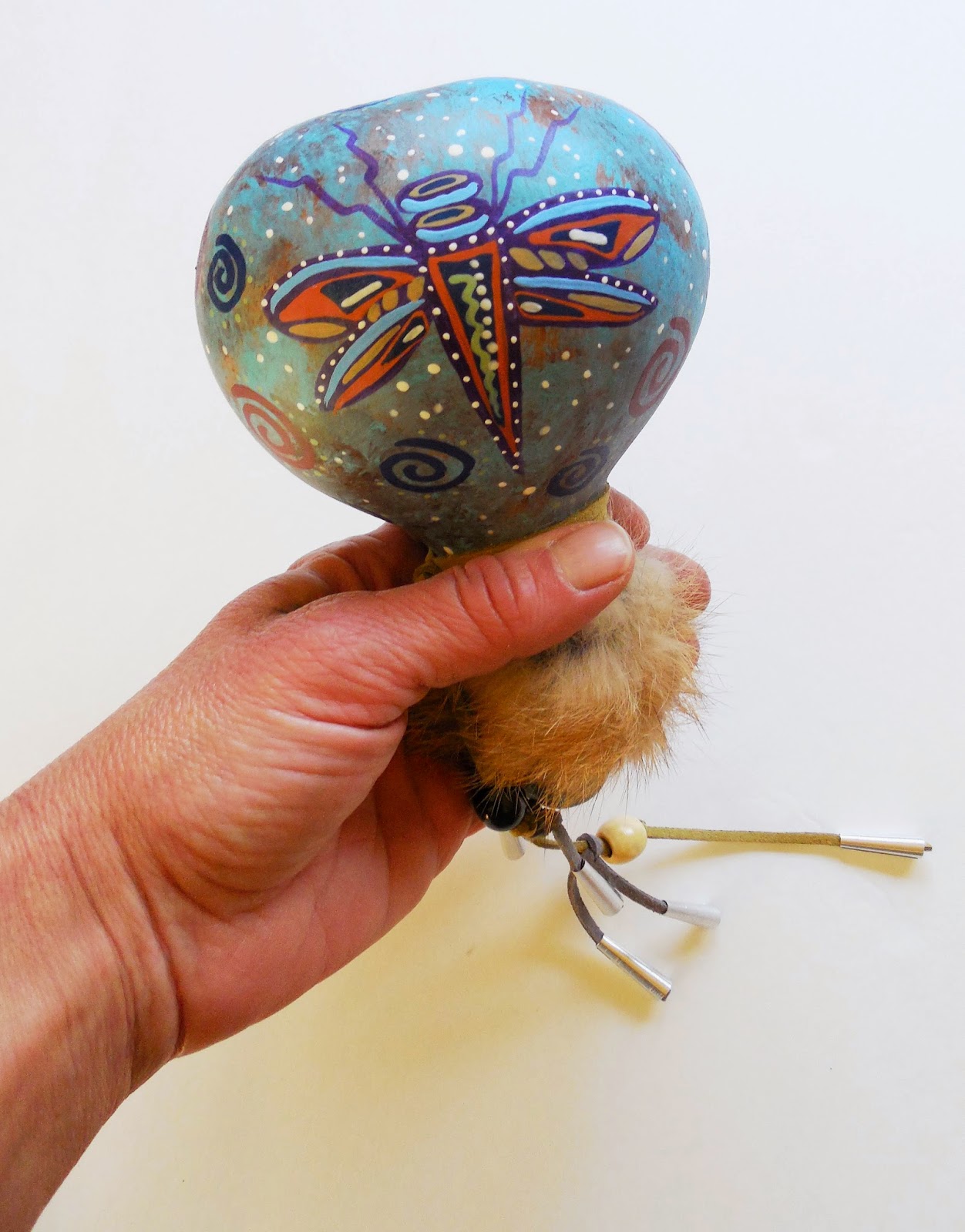 Conscious Art Studios: Ceremonial Gourd Rattles as Spiritual Tools