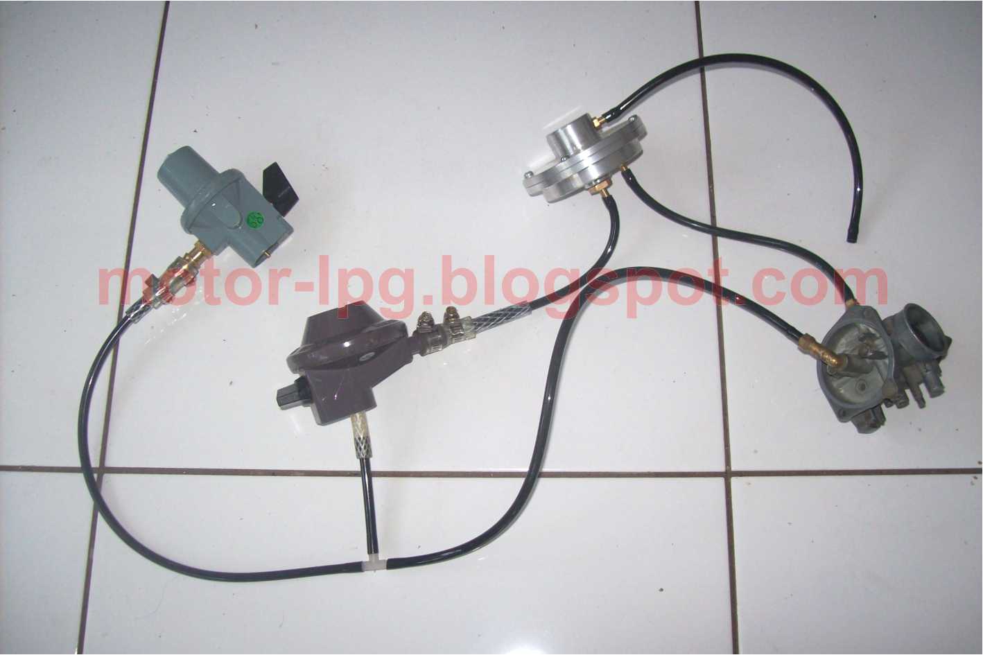 Konverter Kit LPG untuk Sepeda Motor: Vacumm Valve, Aman dan Mudah