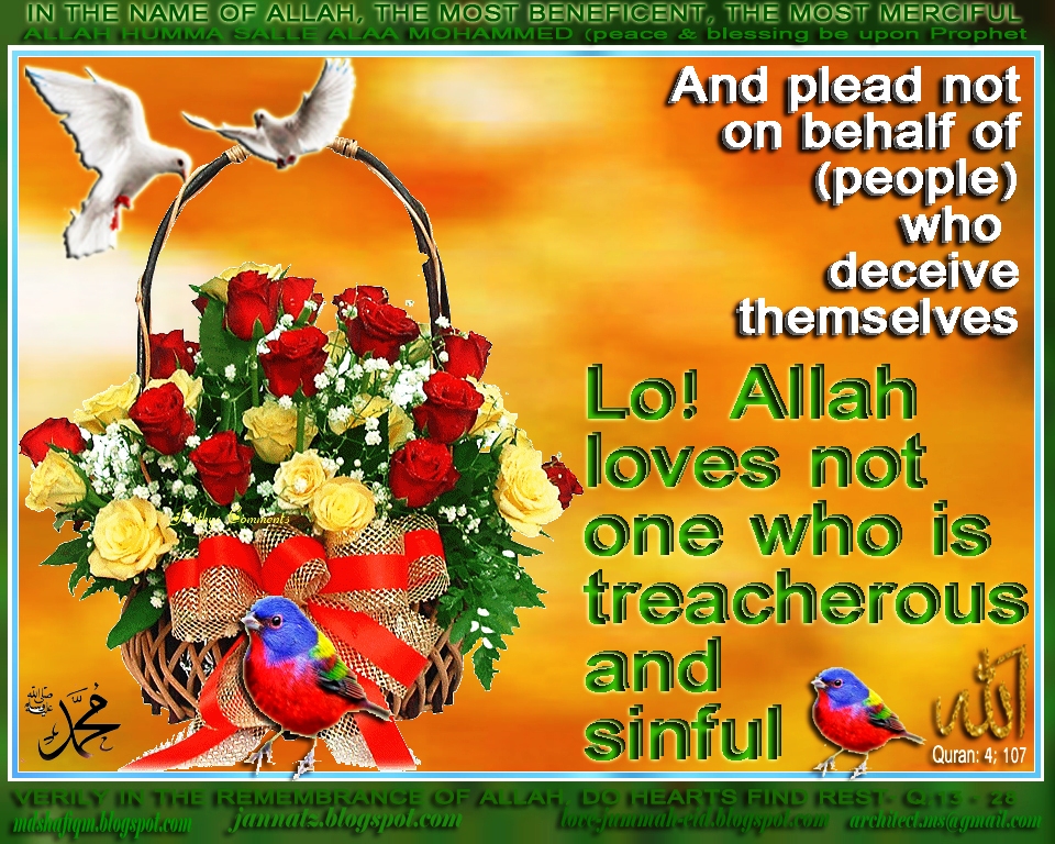 JANNATs for MUSLIMs - BELIEVERs: ALLAH is LOVE