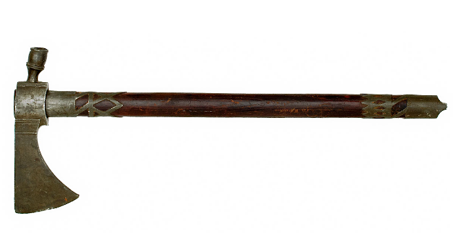 Contemporary Makers: French and Indian War Pewter Pipe Tomahawk