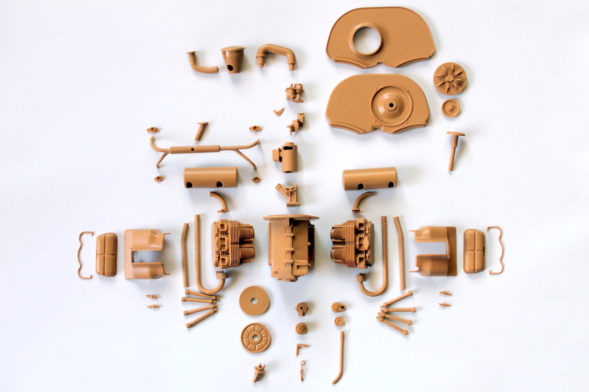 Master Models: VW typ 82 Kubelwagen Großdeutschland 1943 Revell 1/9