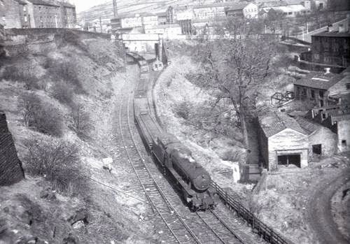 Steam Memories: Great Northern Railway, Strines cutting to North Bridge ...