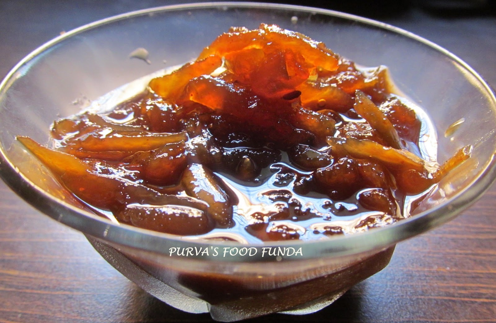 Food Funda: Chunda (Hot, Sweet N Sour Mango Pickle)