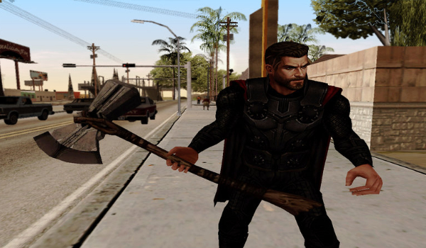 Mod Thor Avengers Infinity War | GTAind - Mod GTA Indonesia