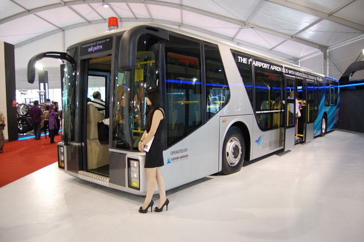 Garasibis: Airport Apron Bus by Adi Putro | Monocoque Design