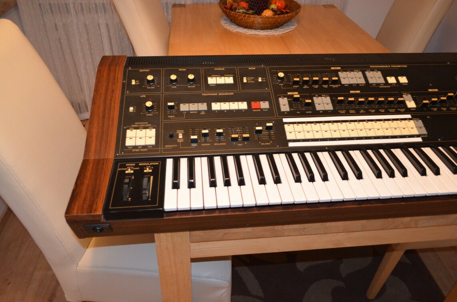 MATRIXSYNTH: Rare Yamaha CS70M Vintage Synthesizer SN 1254