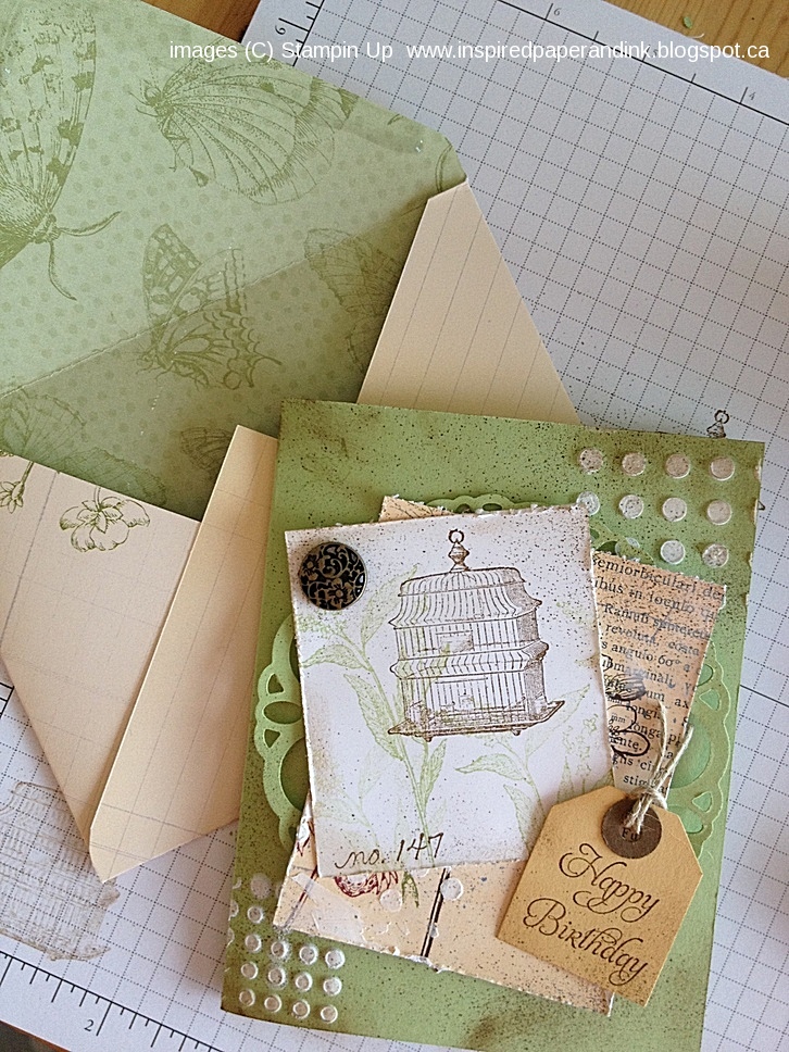 Inspired Paper and ink: Spring Card!