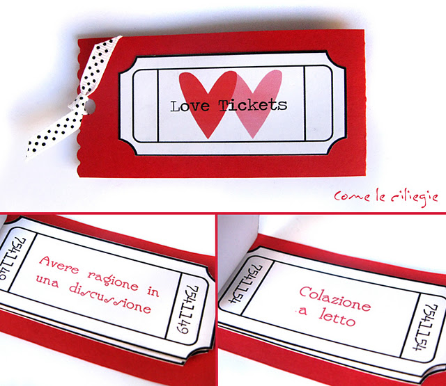 Come le ciliegie: Love tickets