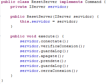 Mi granito de java: Command