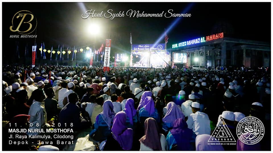 Masjid Nurul Musthofa Haul Syech Samman - Pemuda MAJLIS NURUL MUSTHOFA