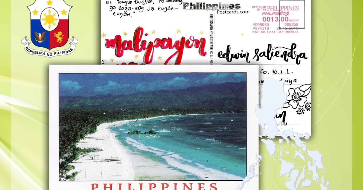 Postcards from my Mailbox: Philippine Metered-Stamped Postcards