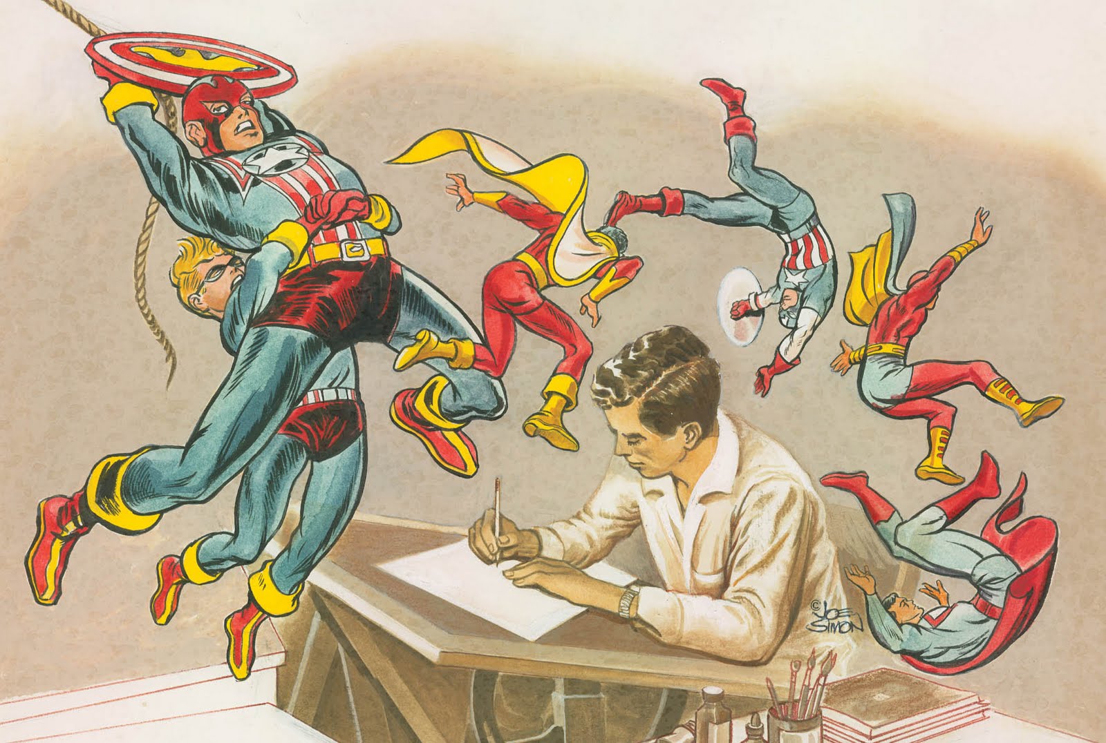 "I LOVE COMIC BOOKS!": Joe Simon 1913-2011 farewell Joe