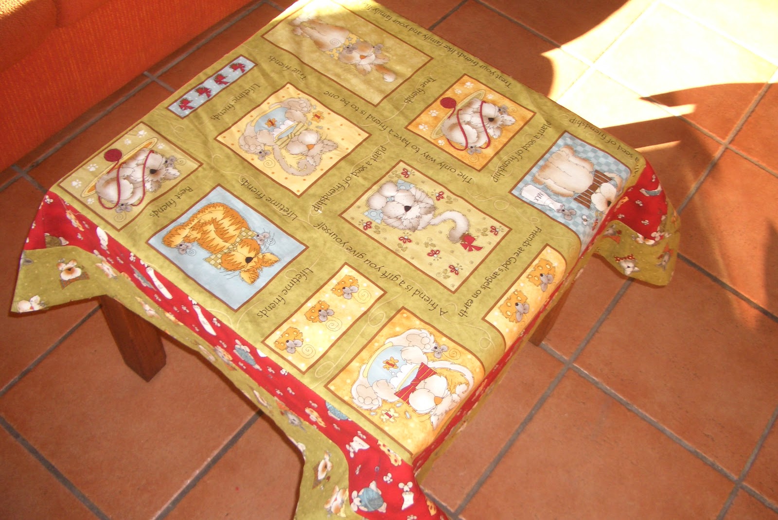 PEPE PATCHWORK: Tovaglietta gatti e topi