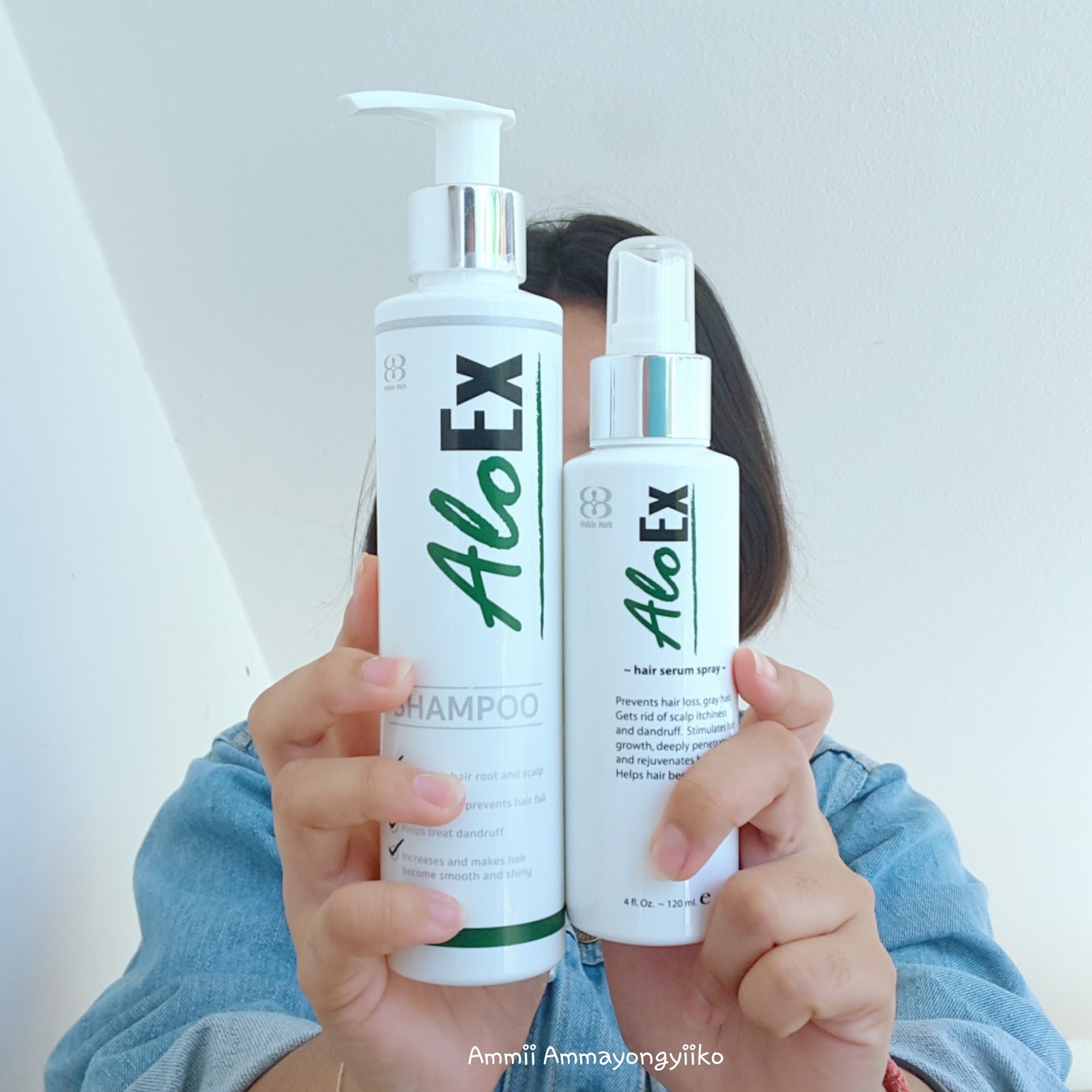 REVIEW AloEx (หยุดผมร่วง ลดผมบาง สร้างผมใหม่)