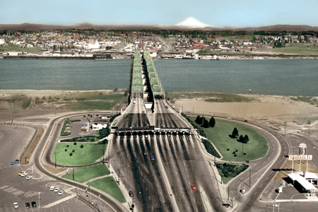 Pictures of Our Ancestors: Interstate Bridge over the Columbia River ...