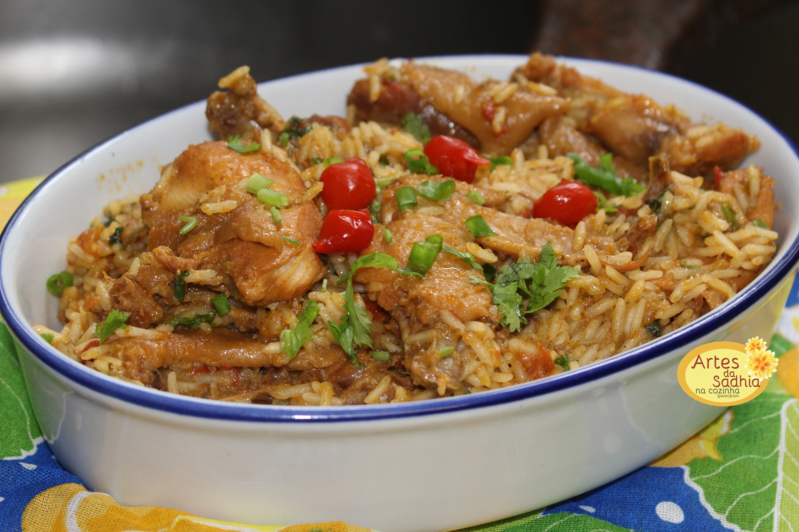 Galinhada | Artes da Sadhia na cozinha