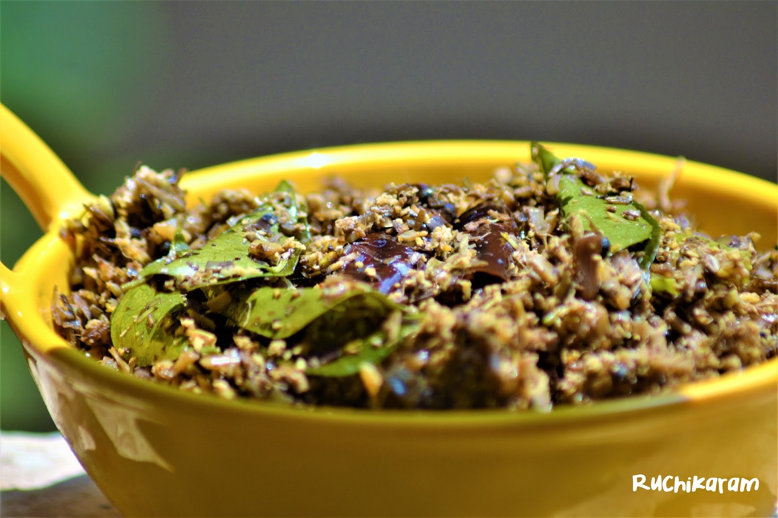Ruchikaram: Vazha Koombu Thoran | Banana Flower Stir Fry