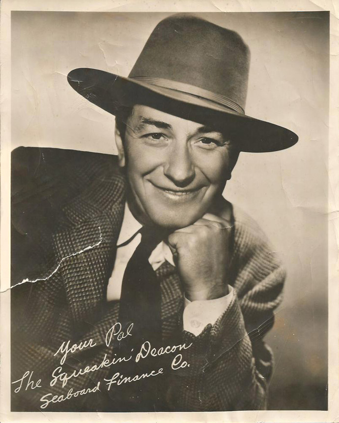 I Went Down to St. James Infirmary: Carl Moore as The Squeakin' Deacon ...