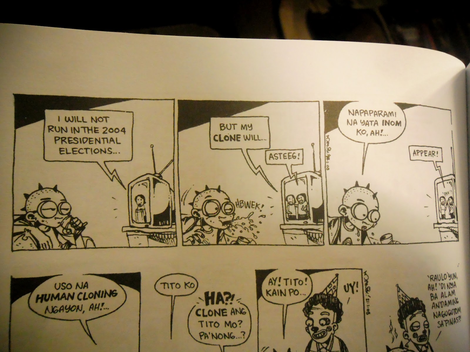 LALAYAS AT BABALIK: Kikomachine Komix #1.