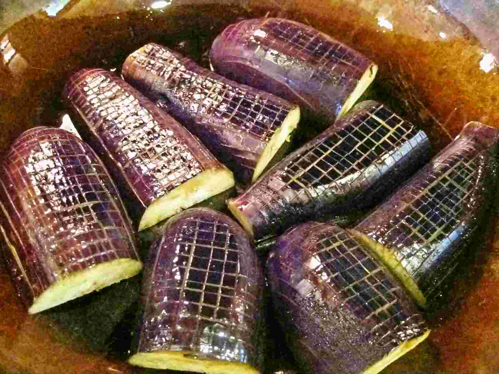 Recipes for Tom: Nasu to sakura ebi no itameni / saute-simmered ...