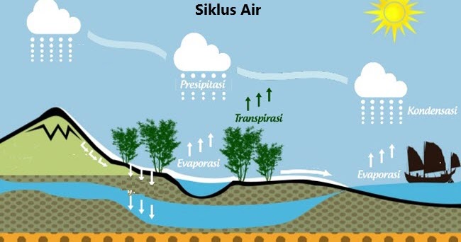 Urutan Proses Siklus Air - Arli Blog