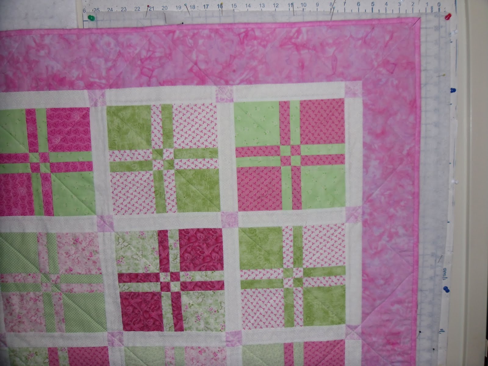 Bits and Pieces plus one: The Cancer Quilt.