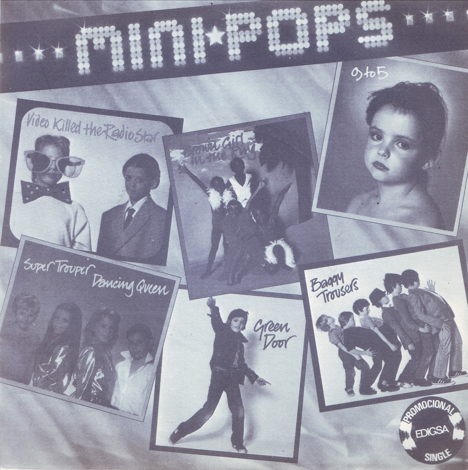 SPANISH BOMBS: Mini Pops -Mini Pops 7" 1982