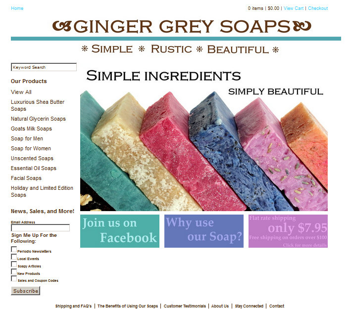 Ginger Grey Soaps