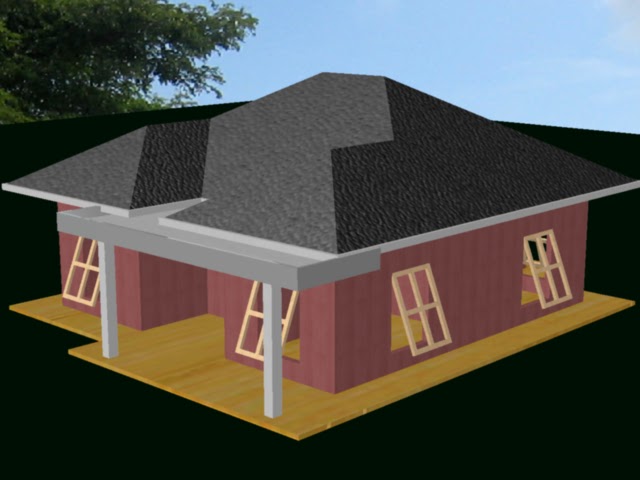 Contoh Hasil Rendering Desain AutoCad - WebMasDwi