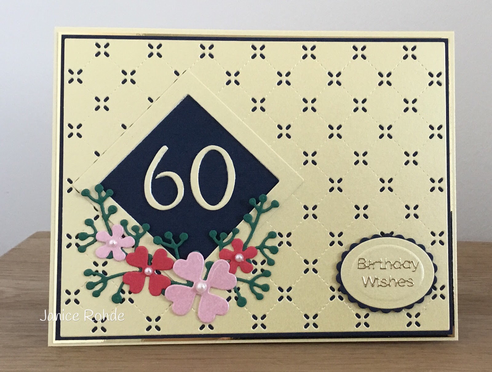 My Craft Room Makes: A 60th Birthday Card