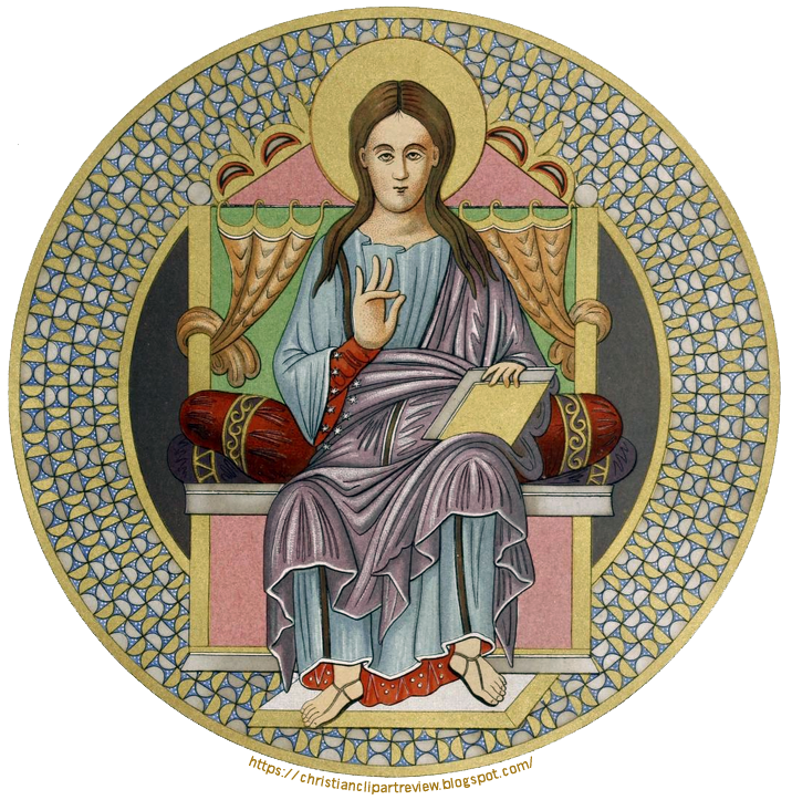 A youthful painting of Jesus | Christian Clip Art Review