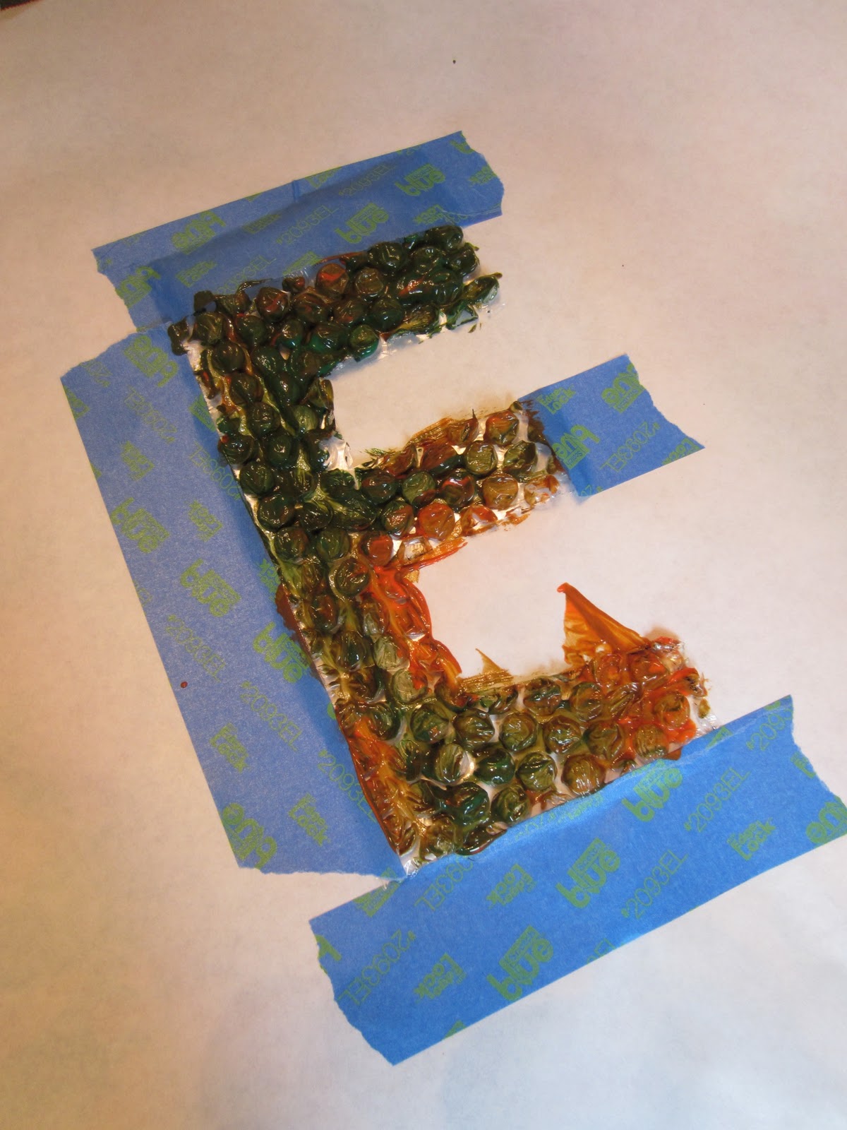 Stuff We Do: Bubble Wrap Letters