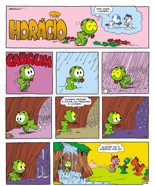 Blog do XANDRO: HQs : Horácio 89 - Mauricio de Sousa!