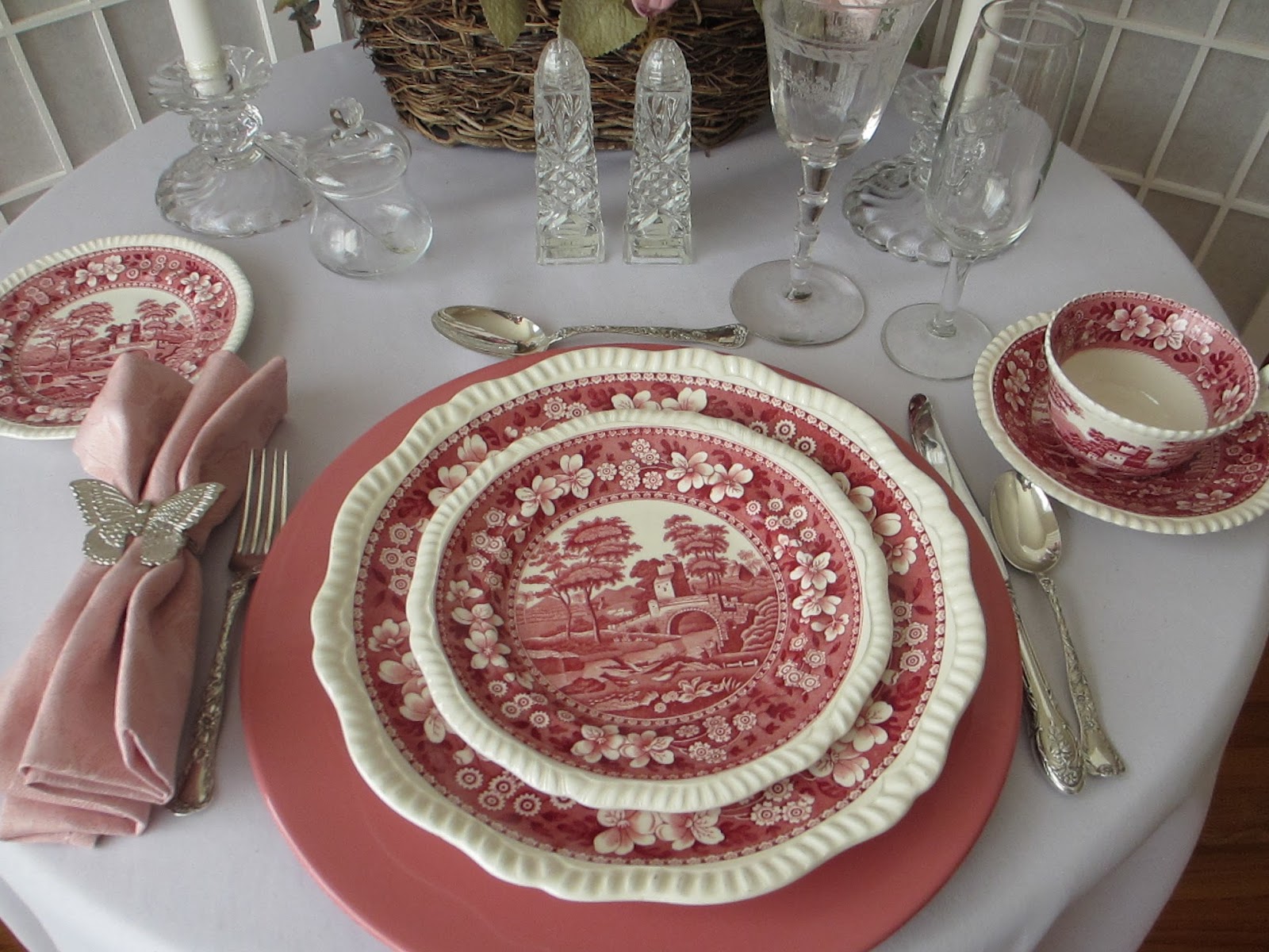 Table for One: Spode Gainsborough Spring Table