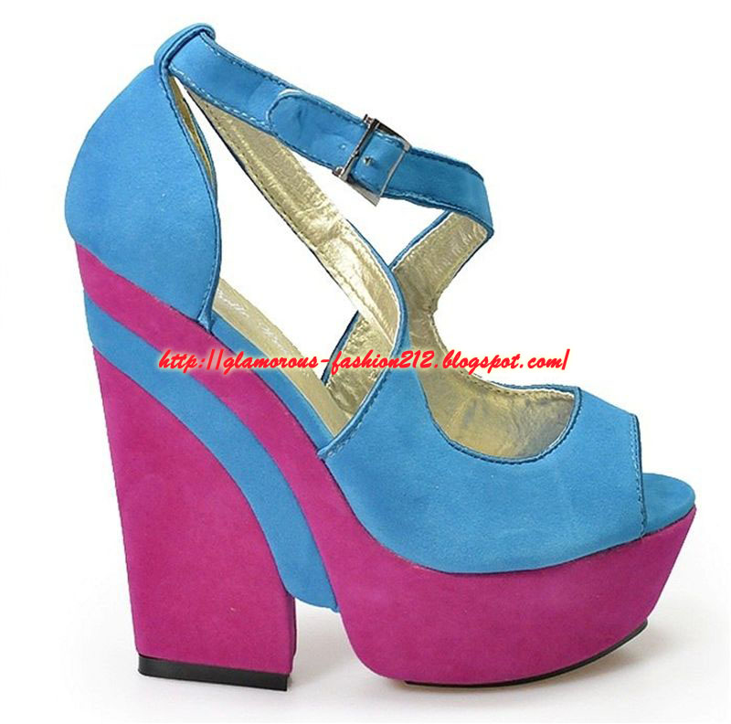 Glamorous fashion and style: Trends: colored shoes for spring and summer