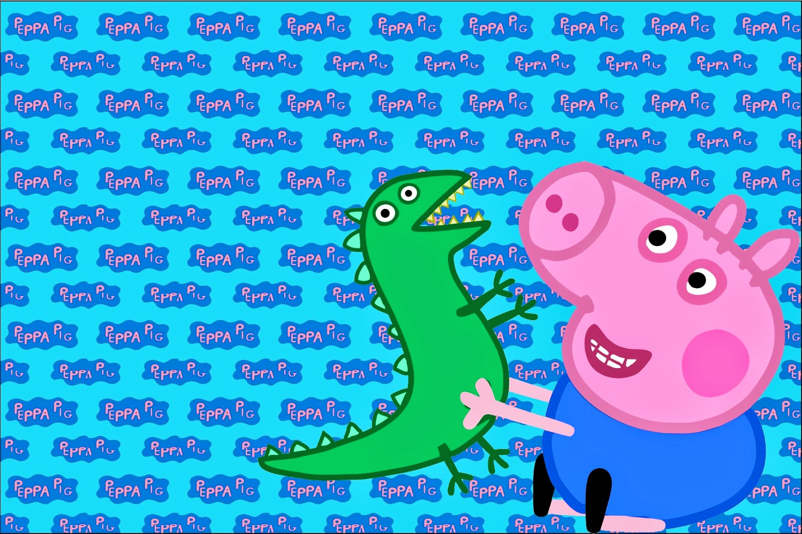 Mini Kit de George Pig para Imprimir Gratis. - Ideas y material gratis ...