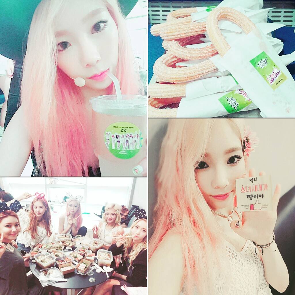 SNSD's TaeYeon her adorable SelCa updates - Wonderful Generation