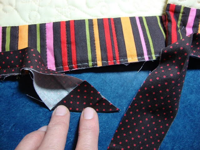 .Quiltscapes.: BINDING LESSON - Photo Tutorial