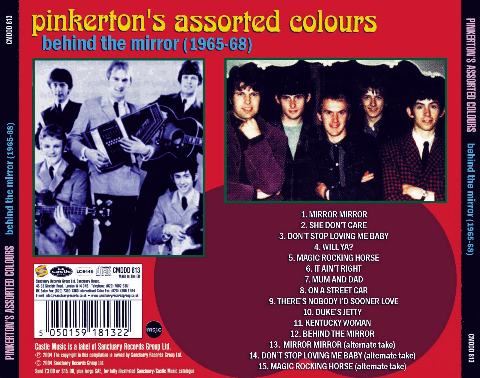 SIXTIES BEAT: The Pinkerton's Assorted Colours