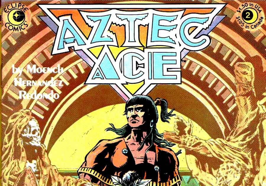 Aztec Ace #2 - Nestor Redondo art - Pencil Ink