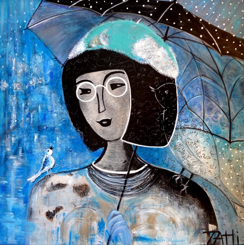 Tatti Lobanova Art Gallery: Tatti Lobanova Acrilic painting