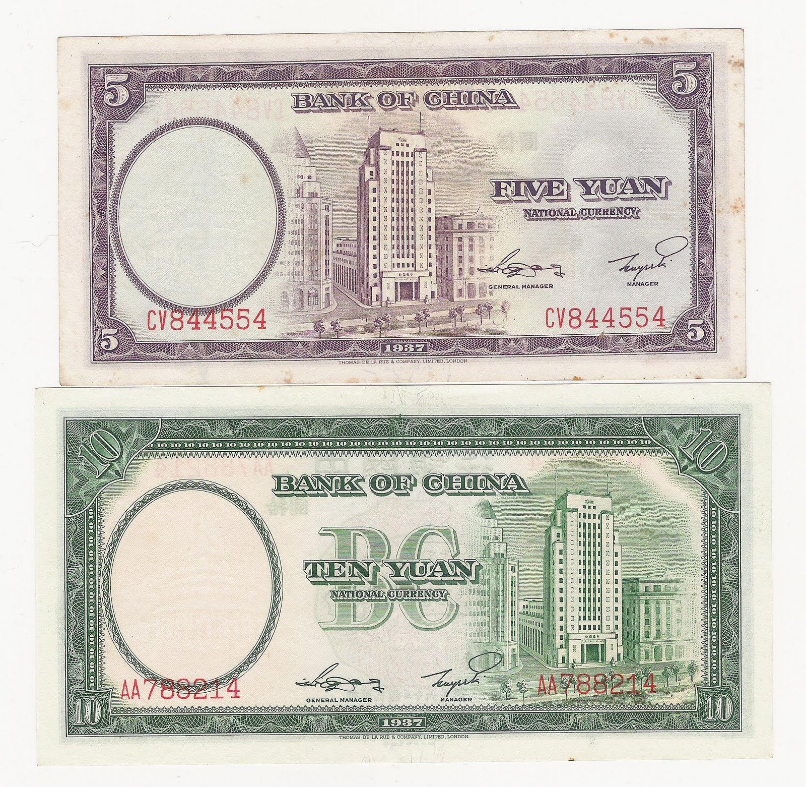 World Banknotes: Chinese banknotes