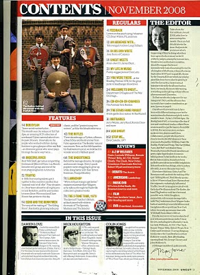 MUSIC MAGAZINE PROJECT!: Contents page example analysis 7