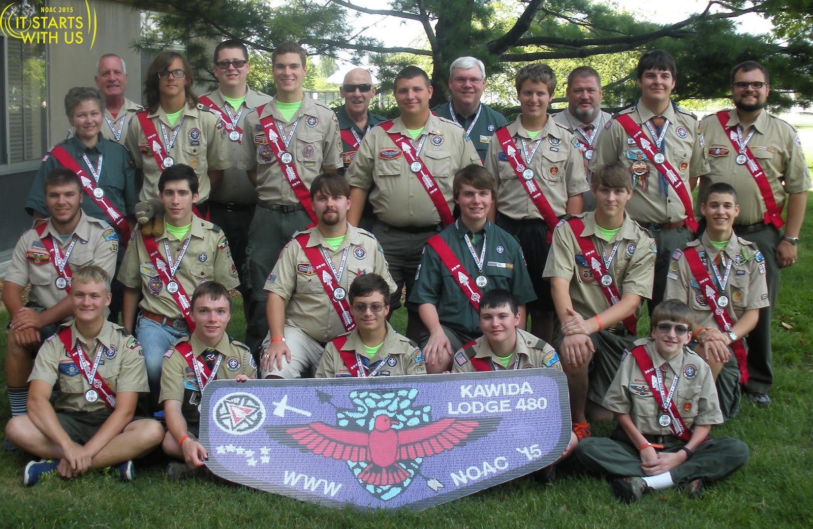 Scouting In The Hills: 2015 NOAC Kawida Items
