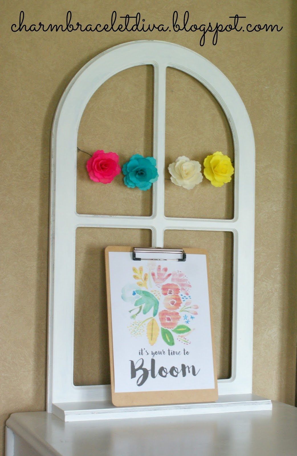 Our Hopeful Home: Cathedral Window Transformed Into Pretty And Practial ...